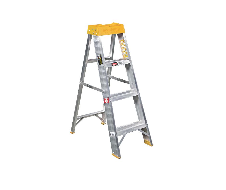 4 Step Aluminium Ladder – All Roof Supplies & Hardware
